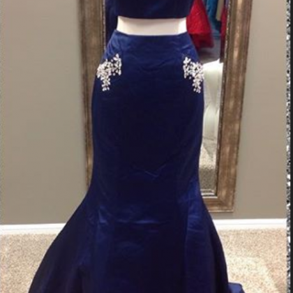 Pieces Mermaid Prom Dress With Pockets on Luulla