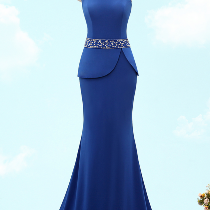 Long Prom Dress, Sexy Mermaid Formal Evening Dress, Long Wedding Party ...