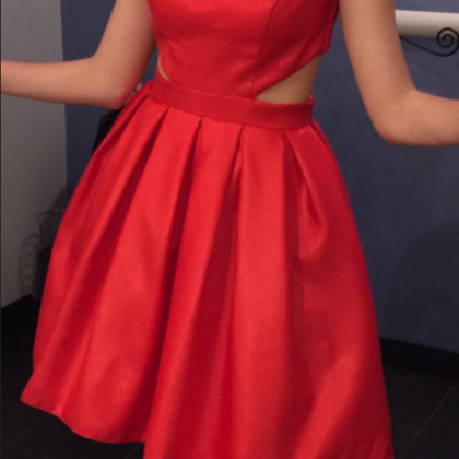 The Red Short Ball Gown Was Back In The Dress, The Cocktail Ball Gown ...