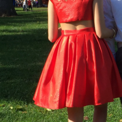 The Red Short Ball Gown Was Back In The Dress, The Cocktail Ball Gown ...