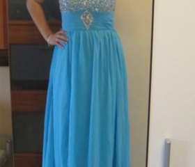 Ice Blue Prom Dress Formal Occasion Dress on Luulla