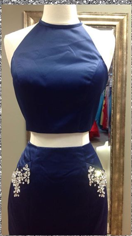 Pieces Mermaid Prom Dress With Pockets on Luulla