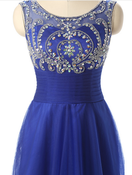 Arrive At The Prom Party Dress Gown With A Real, Deluxe, Crystal-style ...