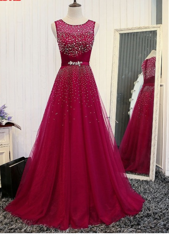 A Formal Evening Dress Is At The Luxury Red Crystal Evening Dress on Luulla
