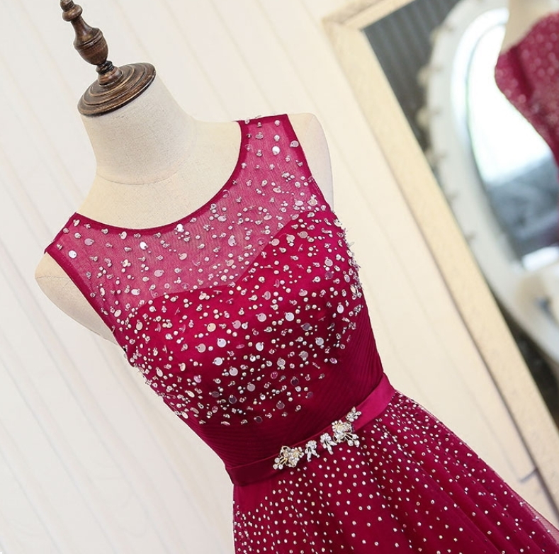 A Formal Evening Dress Is At The Luxury Red Crystal Evening Dress on Luulla