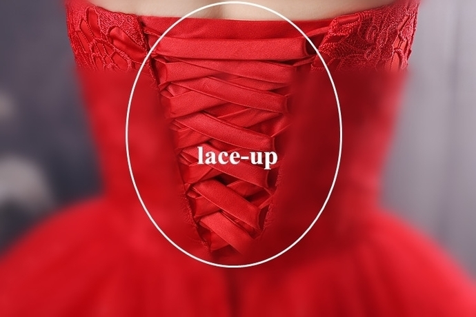 Spark Queen Tulle Ball Gown Prom Dress With Flowers, Formal Dress on Luulla