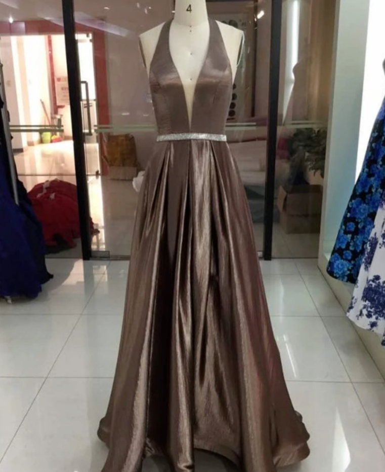 Prom Dresses,v-neck Real Made Formal Prom Dress on Luulla