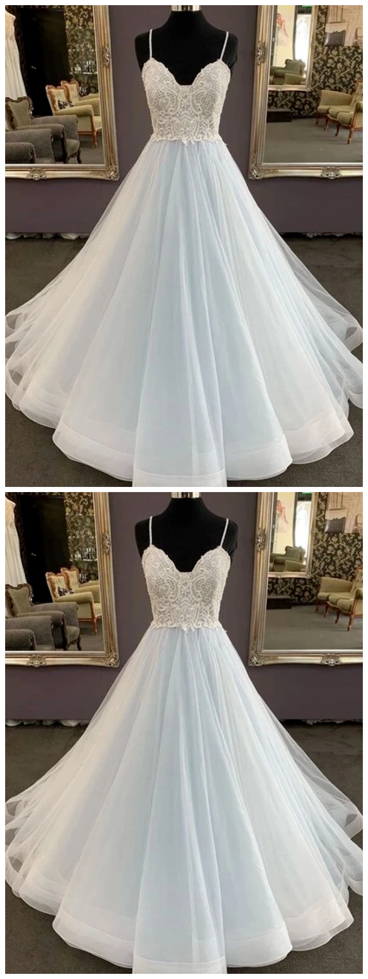 Deep V Neck Prom Dresses For Women on Luulla