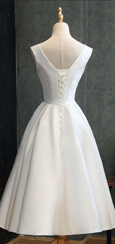 Light Wedding Dress, Style, V-neck Homecoming Dress on Luulla