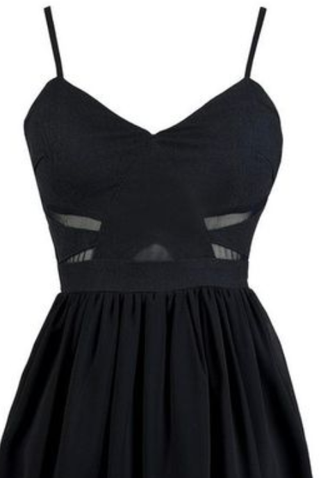 Homecoming Dress Prom Dress,prom Dresses,chiffon Evening Dress,black ...