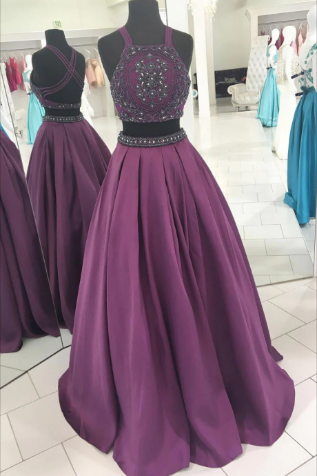 Long Prom Dress ,simple V Neck Blue Satin Long Prom Dress Blue Formal ...