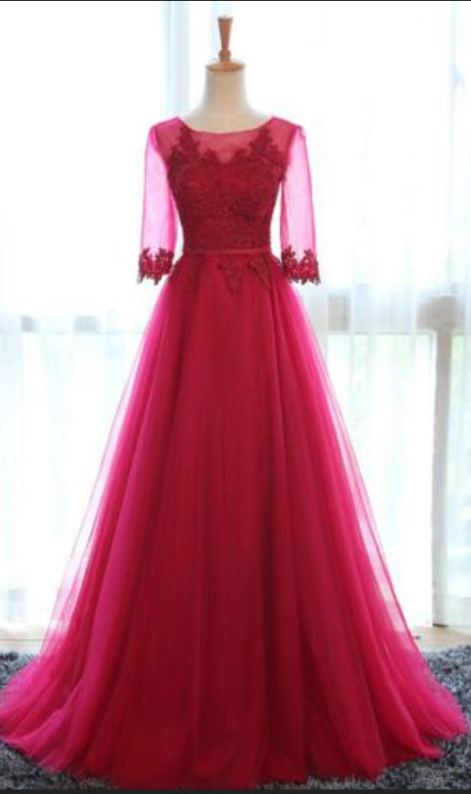 Prom Dress Red Lady Elegant Evening Dress on Luulla
