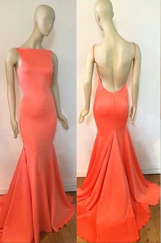 Backless Prom Dress on Luulla