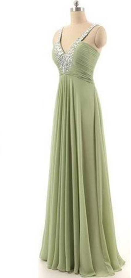 Long Chiffon Formal Occasion Dress on Luulla