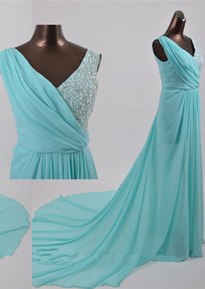 Prom Dress Light Blue Formal Occasion Dress on Luulla