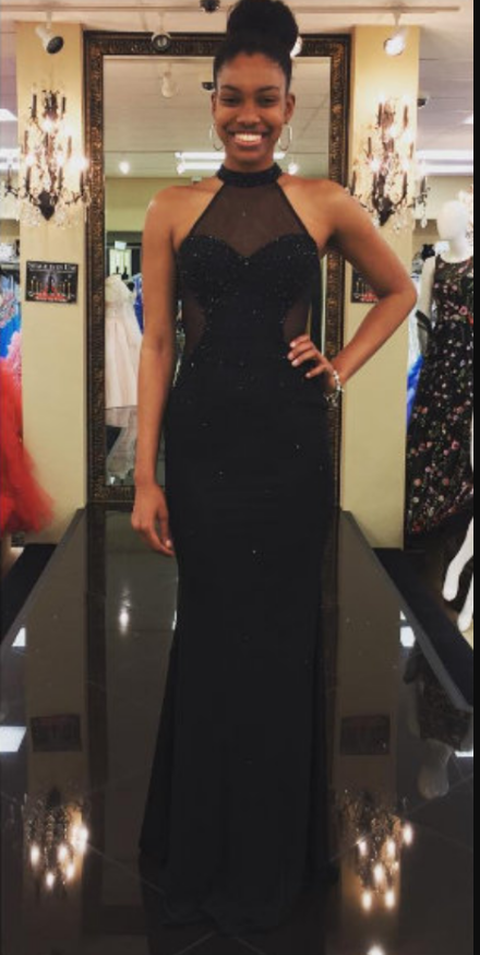 Sexy Black Mermaid Evening Dress, Beaded Mermaid Prom Dress, Formal Prom Dresses on Luulla