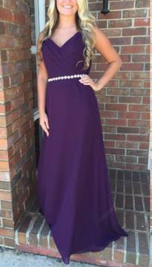 Charming Prom Dress, Simple Prom Dresses, Long Evening Dress, Formal ...