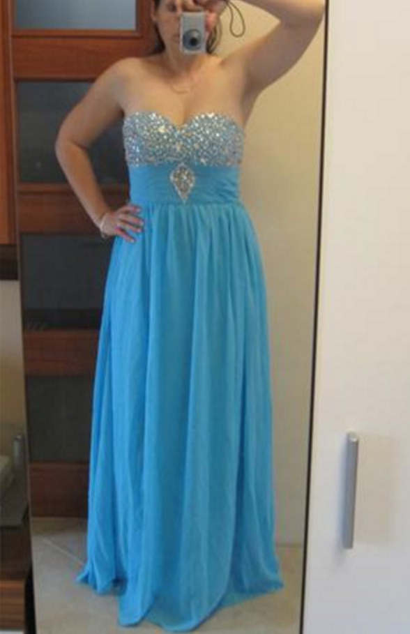 Ice Blue Prom Dress Formal Occasion Dress on Luulla