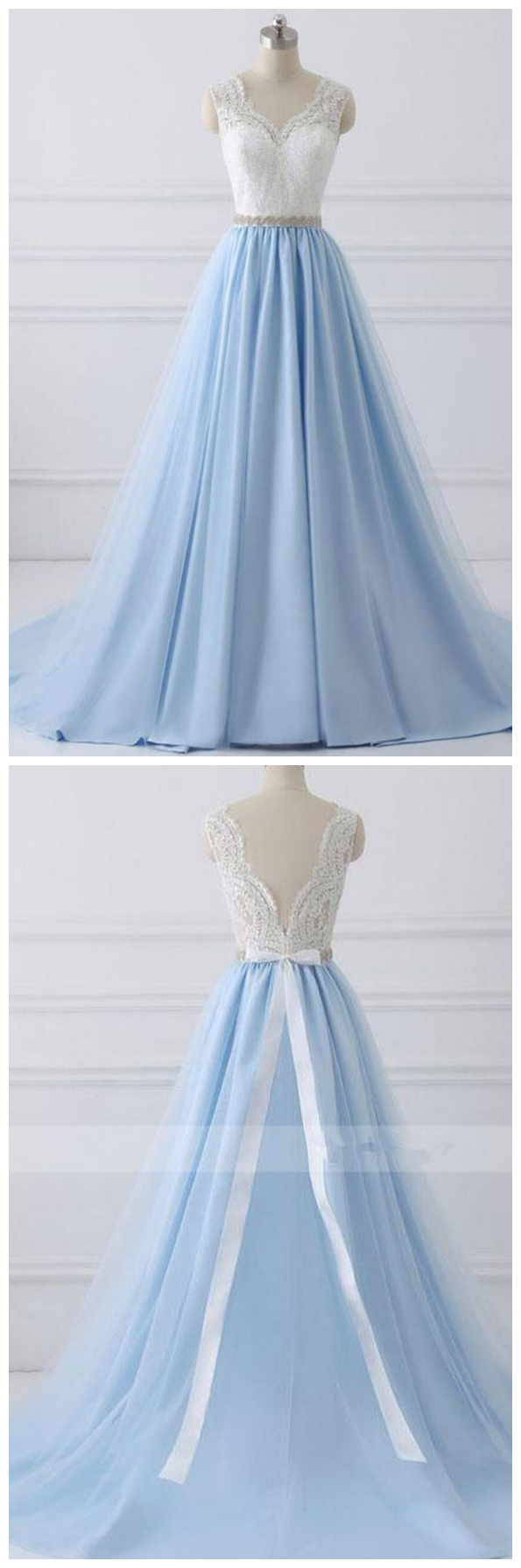 A-line Modest Prom Dresses,princess Prom Dress on Luulla