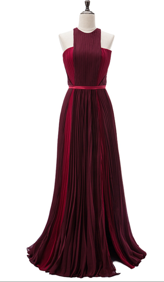 Spark Queen Blake Lively Red Carpet Celebrity Dresses Burgundy Long ...