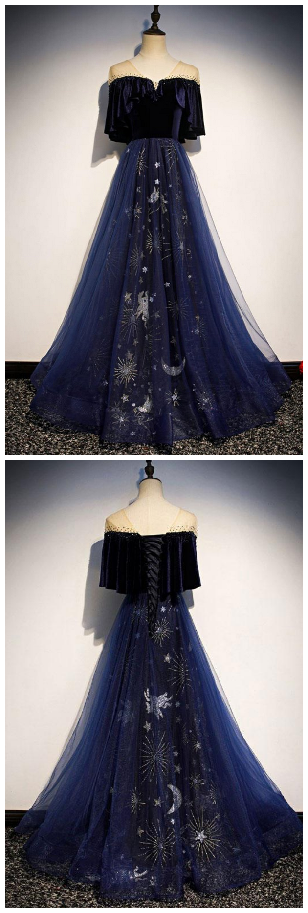 Elegant A-line Long Prom Dress 2020, Party Dress on Luulla