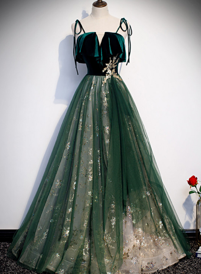 Beautiful New Style Prom Dress, Straps Party Gown 2020 on Luulla