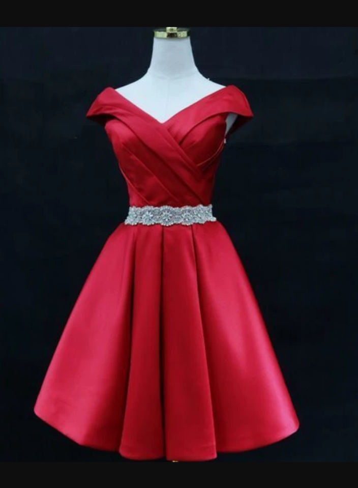 Homecoming Dresses,semi Formal Cap Sleeves Short Homecoming Prom Dress ...